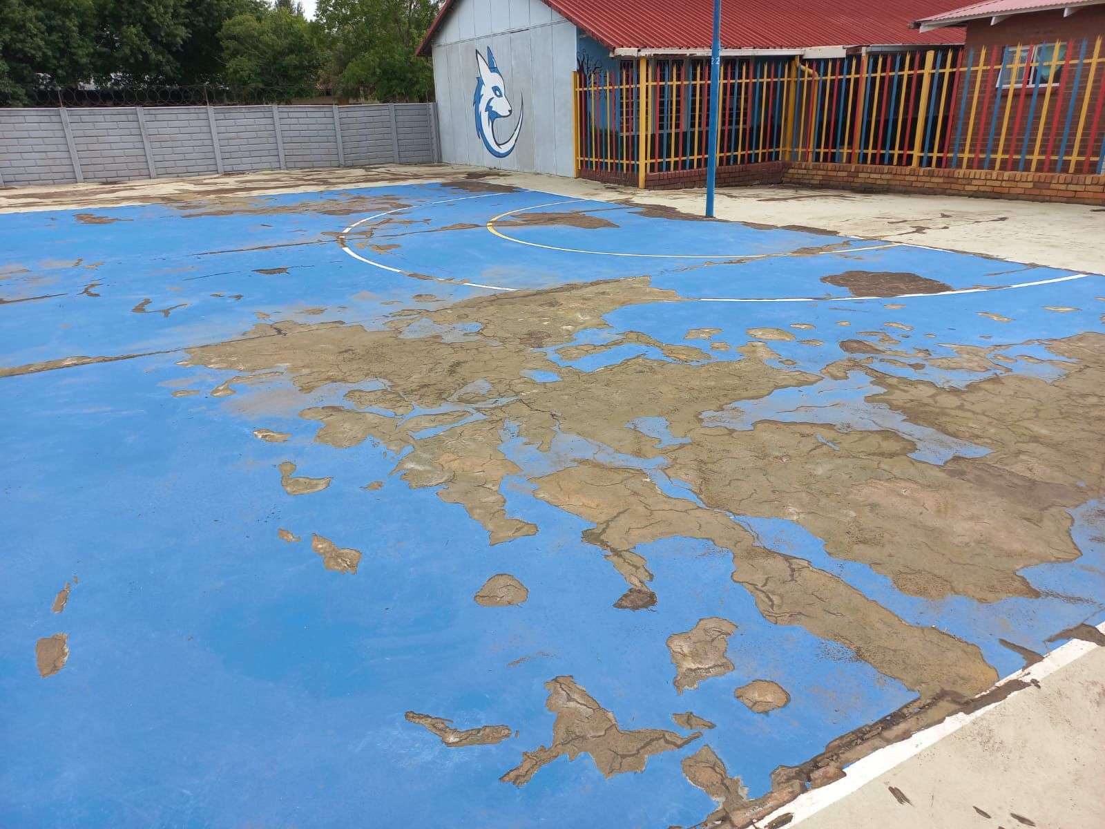 Netball Court Resurfacing in South Africa - William Gift Civil